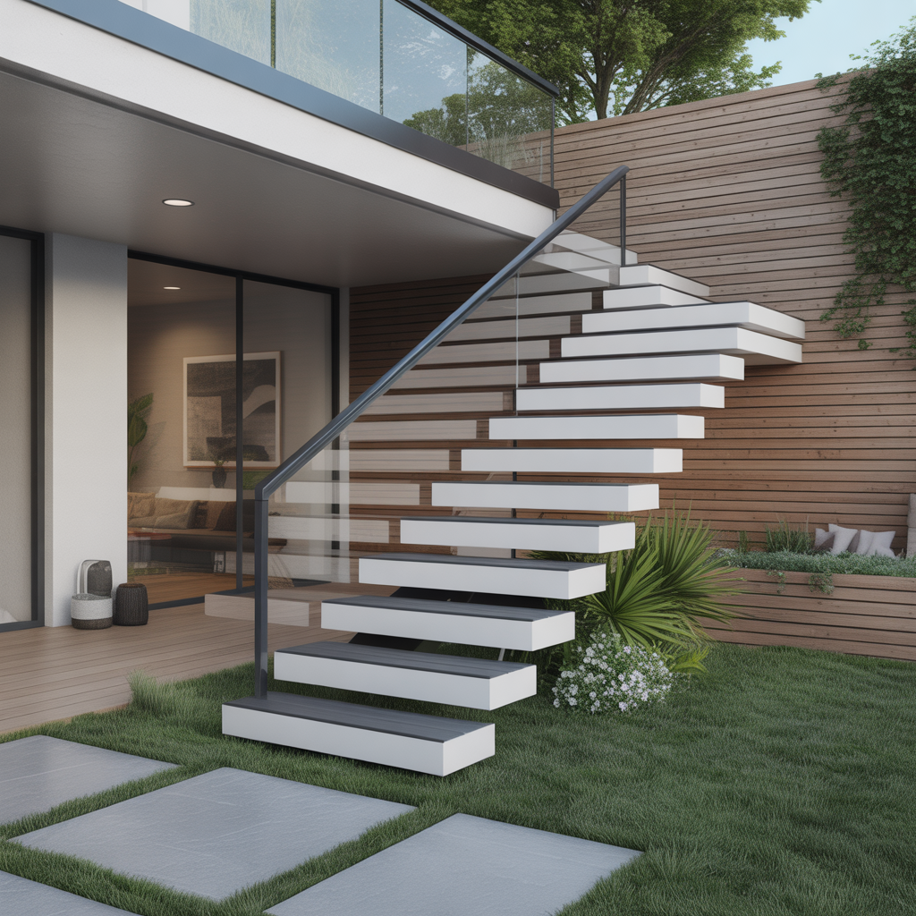 Modern Outdoor Stair Ideas That Blend Style, Safety, and Function ...